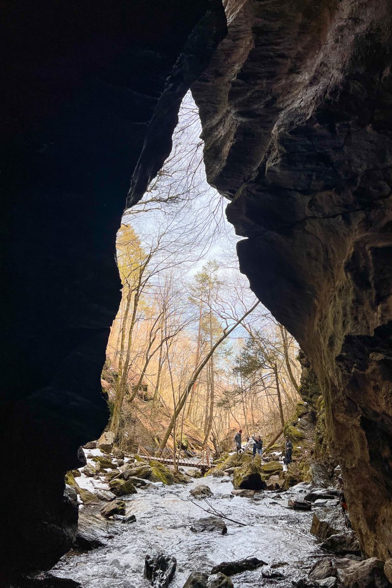 Hike to the Amazing Dover Stone Church Cave in NY!