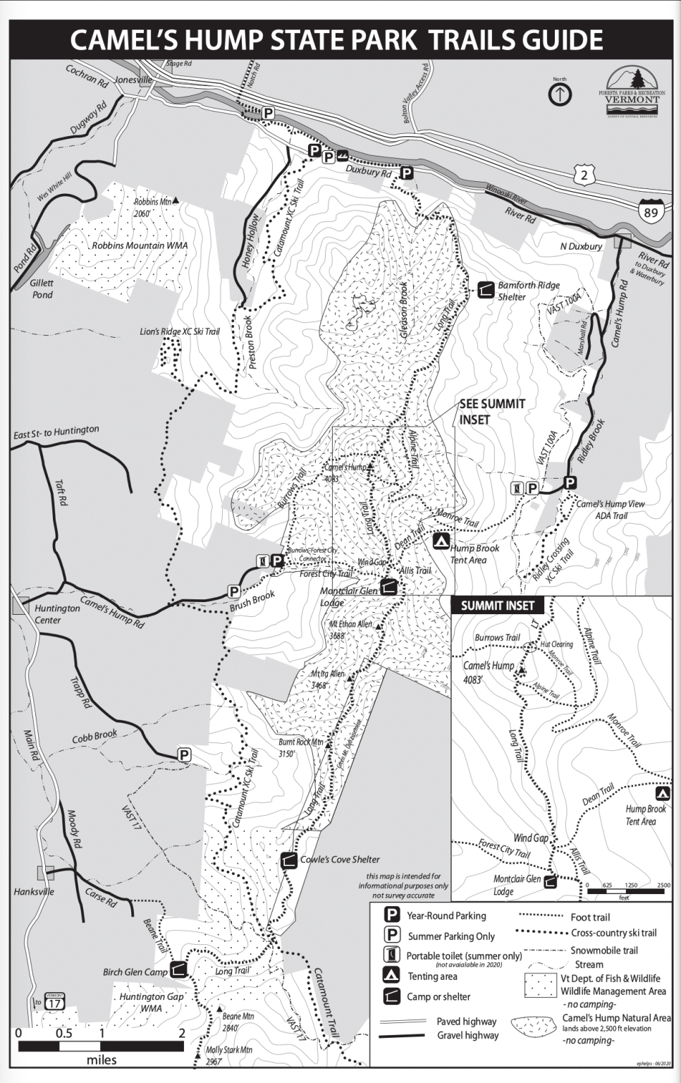 Hike Camel's Hump in Vermont; 3 Scenic Trails